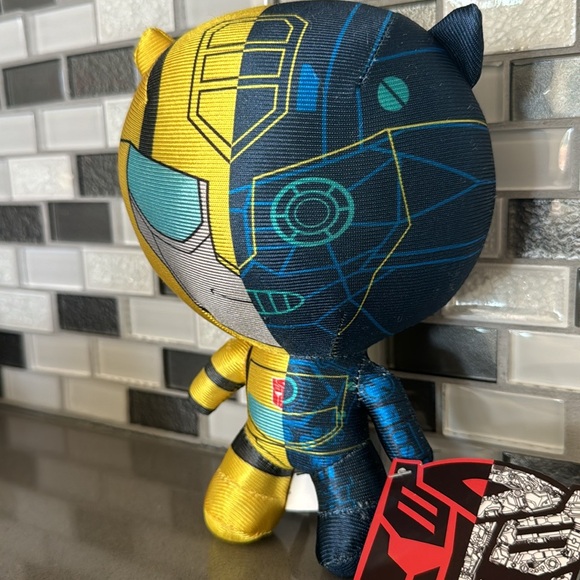 Hasbro | Toys | Transformers More Than Meets The Eye Bumblebee Plush Metalliclimited Edition 8 ...